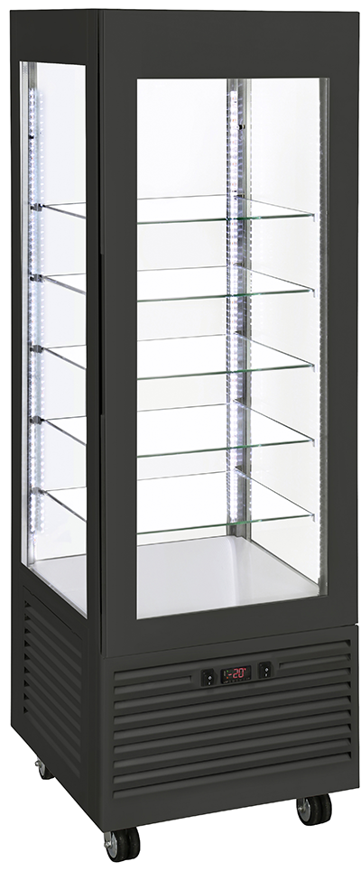 Vertical refrigerated display cabinets : Ventilated negative display ...