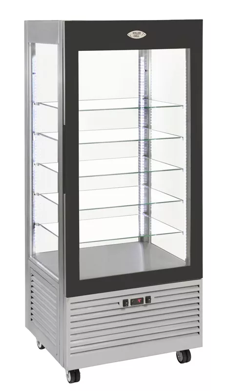 Vertical refrigerated display cabinets : Ventilated positive display ...